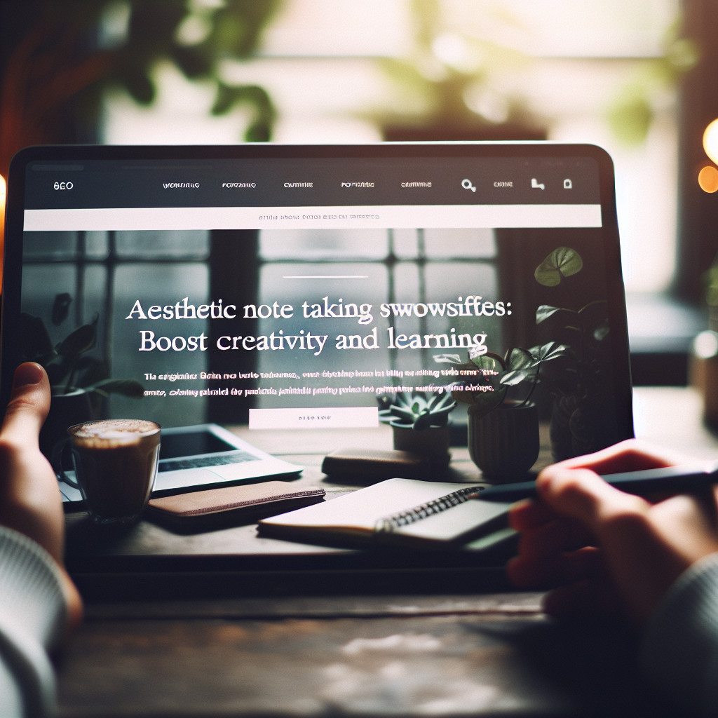 Aesthetic Note Taking Websites | Boost Creativity with Copi • Copi